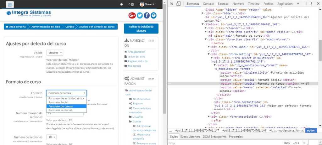 Moodle, Configuración Avanzada Mediante "config.php" y MySQL - Integra ...